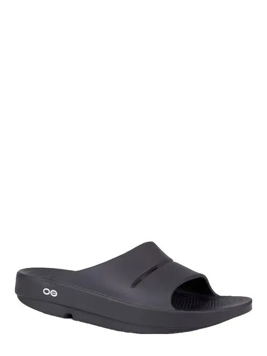 OOFOS Ooahh Slide Sandal - Black