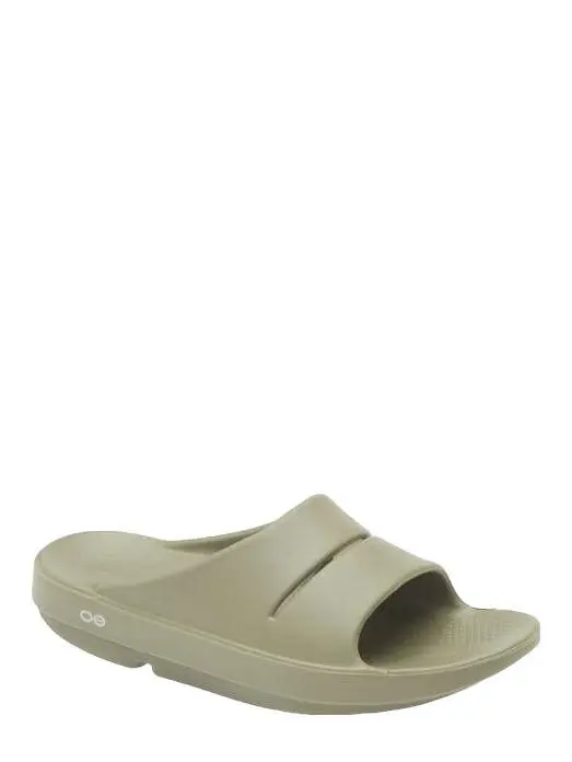 OOFOS Ooahh Slide Sandal - Foliage
