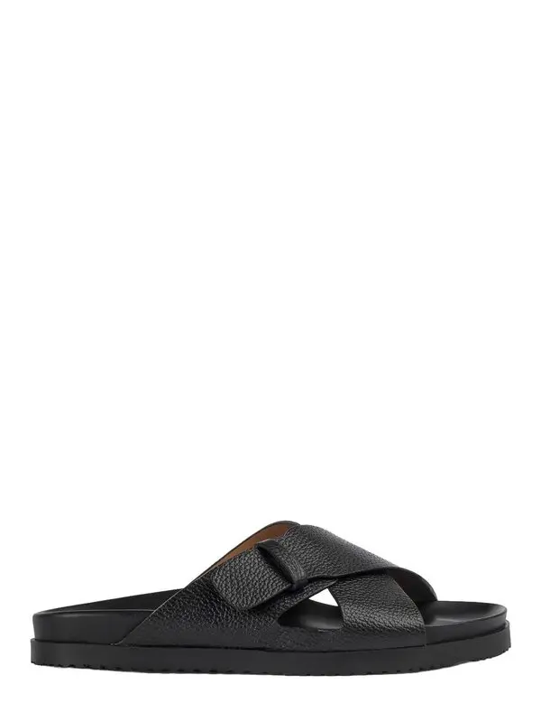 DOUCAL'S Strappy Sandals - Black