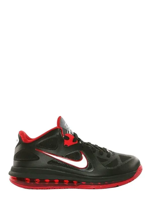 Nike Lebron 9 Low Bred Sneakers - Black/white/cool Grey