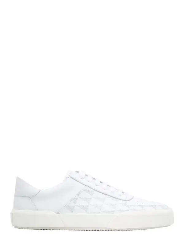 Amiri Dagger Monogram Low Top Sneakers - White