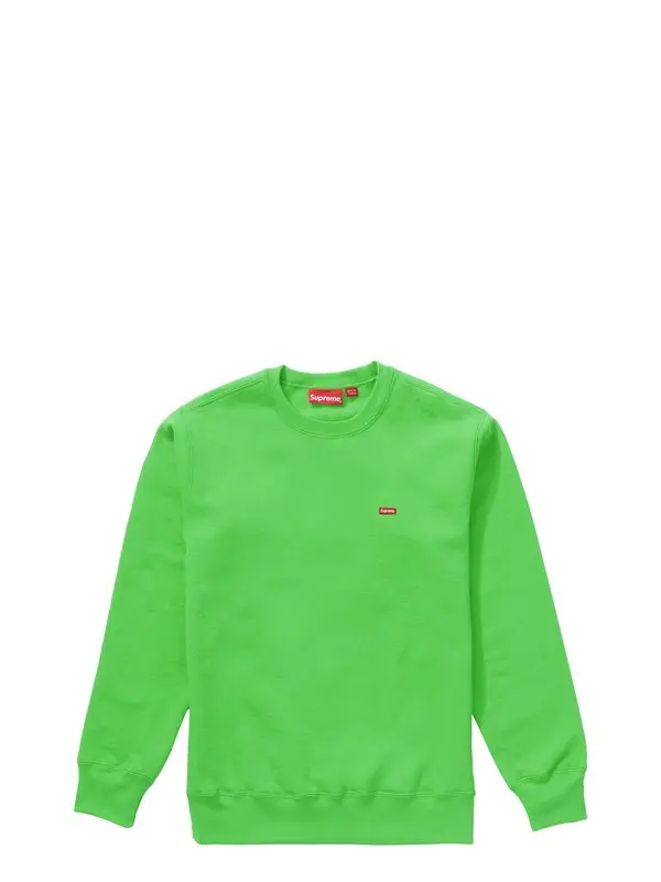 Supreme Small Box Crewneck Sweatshirt - Bright Green