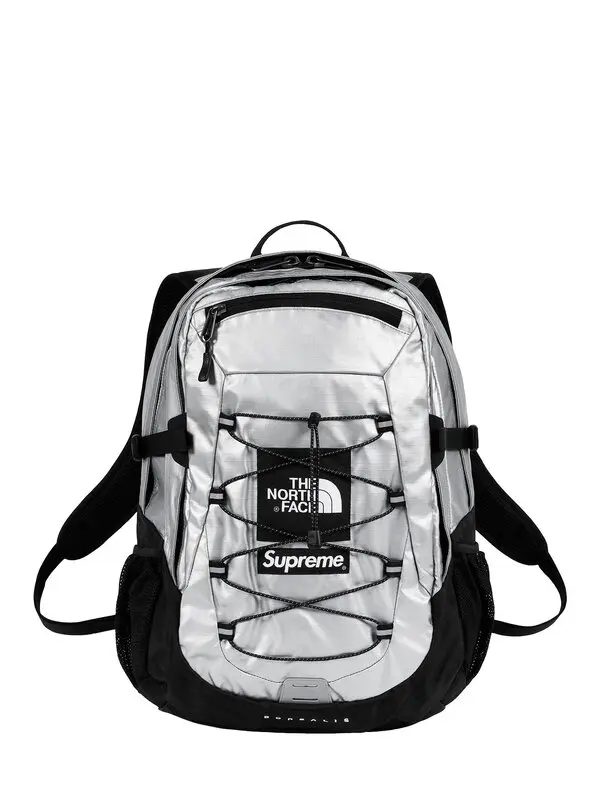 Supreme Metallic Borealis Backpack - Silver