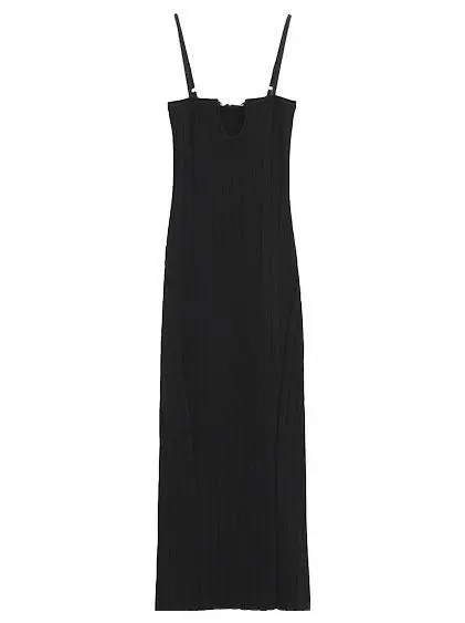 Jacquemus La Robe Sierra Bretelles Dress - 990 Black