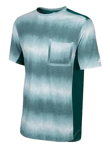 Nike Sb Skyline Dfc Dip Fade Pocket Tee Shirt - Teal