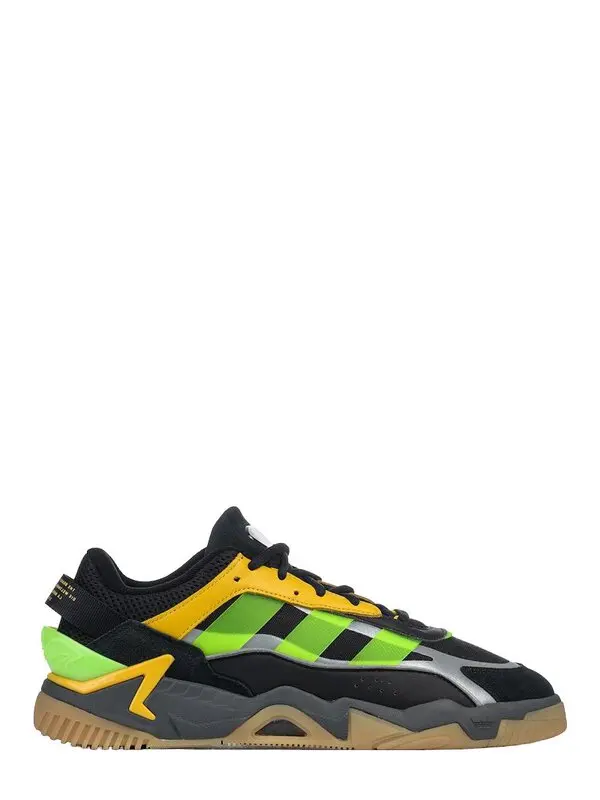 Adidas Niteball 2 Sneakers - Black/signal Green/gum 3