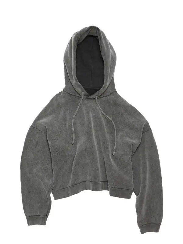 Acne Studios Hooded Sweater - Faded Black