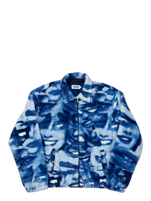PALACE John & Molly Mouf Zip Jacket - Blue