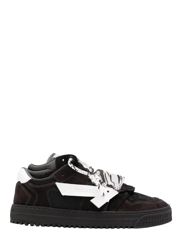Off-White Floating Arrow Low Sneakers - Black/white