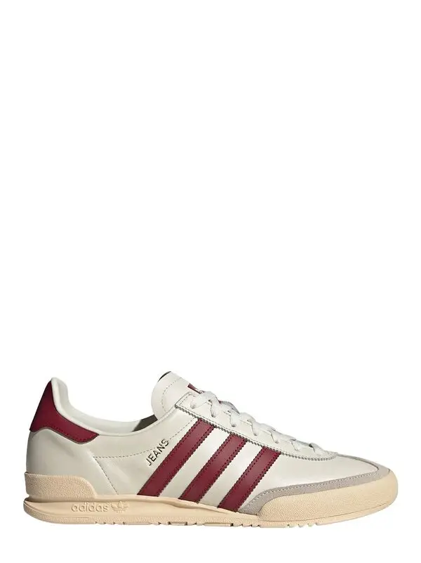 Adidas Jeans Sneakers - Chalk White/sand Strata/collegiate Burgundy