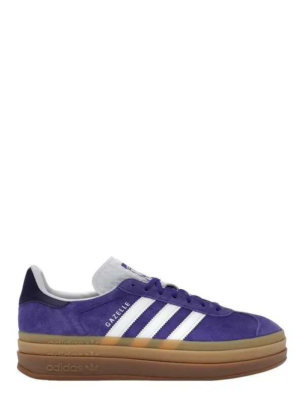 Adidas Gazelle Bold Gum Sneakers - Energy Ink/cloud White/collegiate Purple