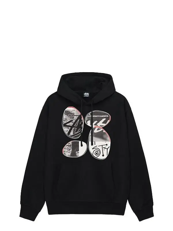 StÜssy David Carson Vespa Hoodie - Black