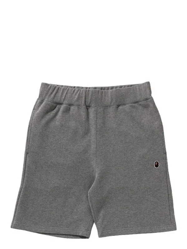 BAPE Ape Head Sweat Short - Grey