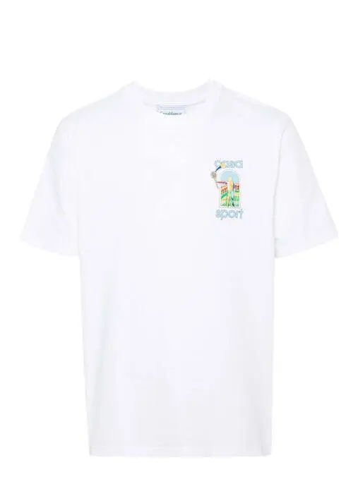 Casablanca Le Jeu Colore T-shirt - White