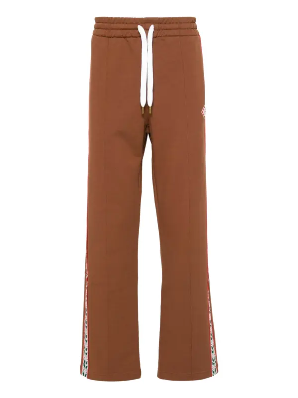 Casablanca Organic Cotton Jogging Pants - Light Brown