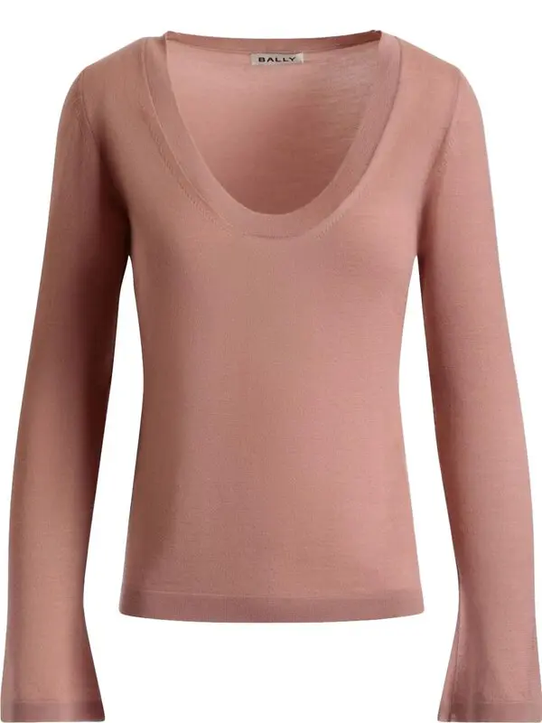 Bally Fine-knit Cashmere Jumper - Pink