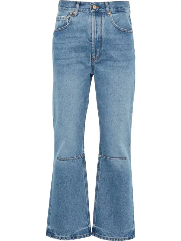 Jacquemus Le De-nîmes Cropped Jeans - Blue