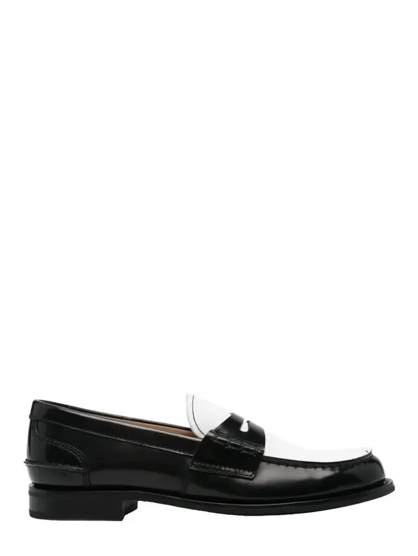 Church's Pembrey Leather Loafers - Black