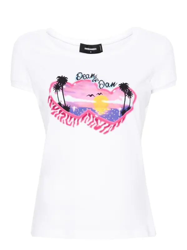 Dsquared2 Dean & Dan T-shirt - White