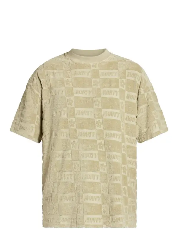 MOUTY Plush Cotton T-shirt - Neutrals