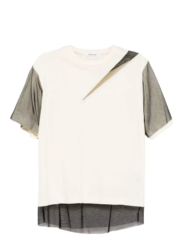 UNDERCOVERISM Layered T-shirt - Neutrals
