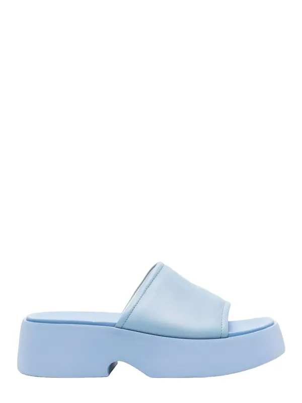 Camper Tasha Leather Sandals - Blue