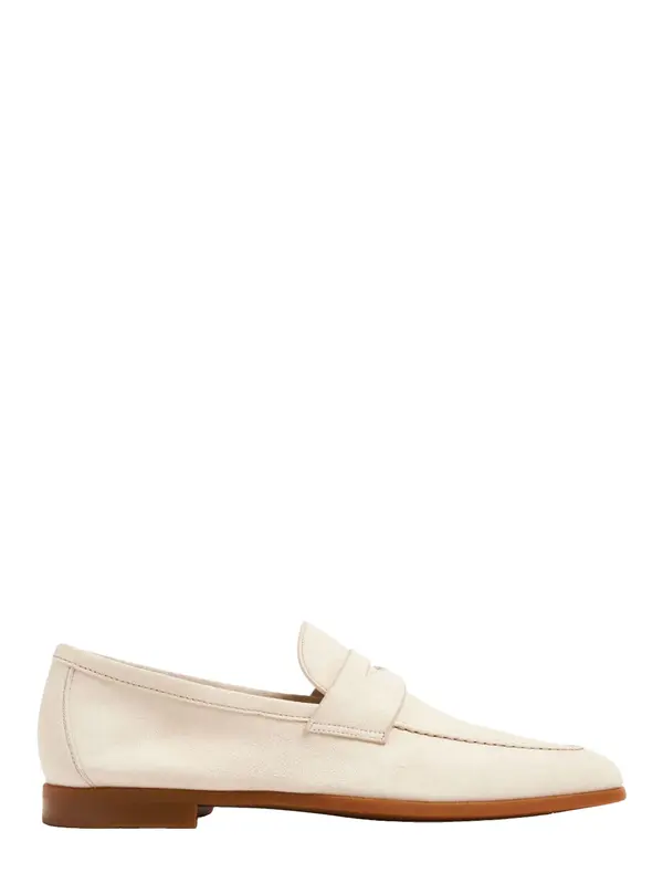 Magnanni Danillo Suede Loafers - White