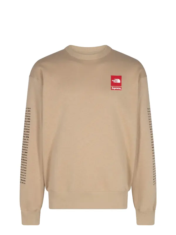 Supreme X The North Face Sweatshirt - Neutrals