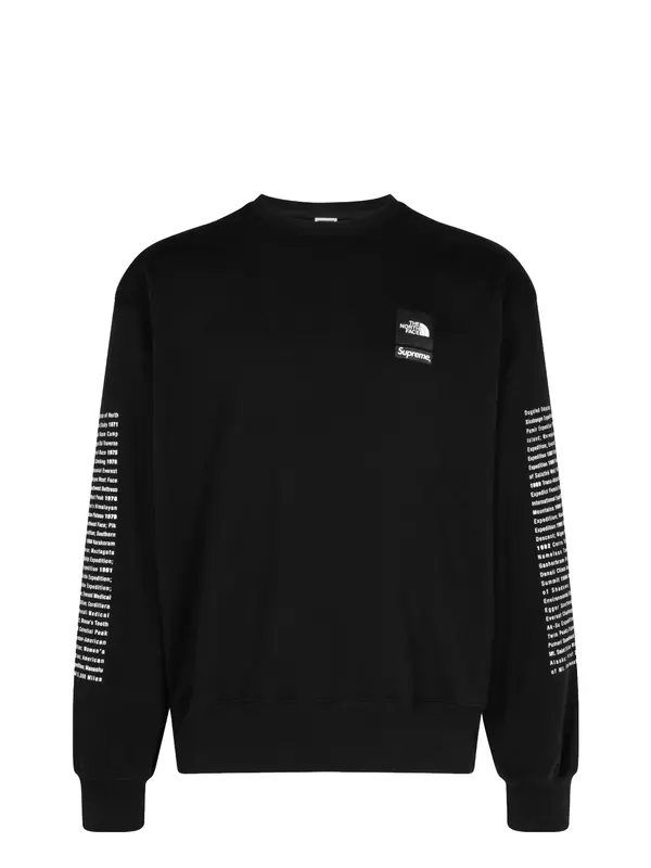 Supreme X The North Face Sweatshirt - Black