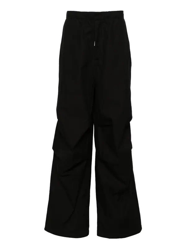 JIL SANDER Mid-rise Straight-leg Trousers - Black