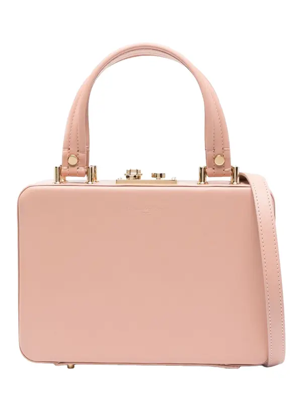 GIANVITO ROSSI Valì Leather Tote - Pink