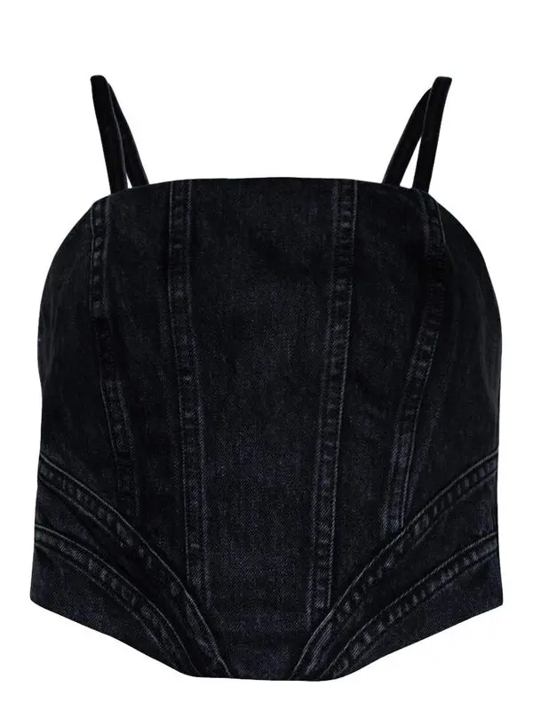 Amiri Corset - Faded Black