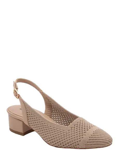 DAVID TATE Glenna Slingback Sandal - Taupe