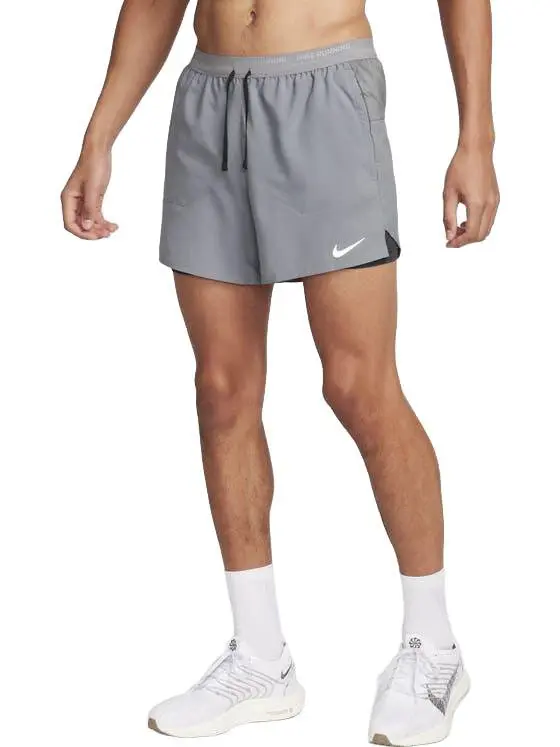 Nike Dri-fit Stride 2-in-1 Running Shorts - Grey/black