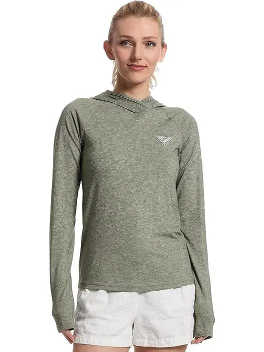 Columbia Pfg Uncharted Hoodie - Gray