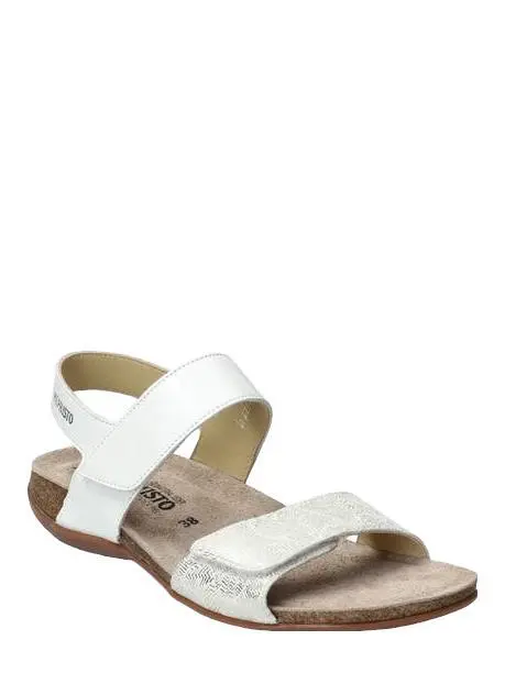 Mephisto Agave Sandal - White Perlkid