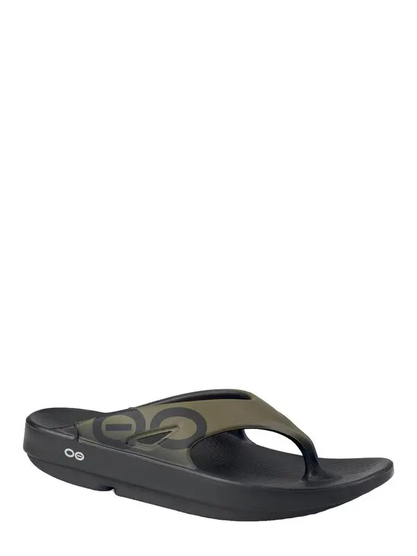 OOFOS Ooriginal Thong Sandals - Tactical Green