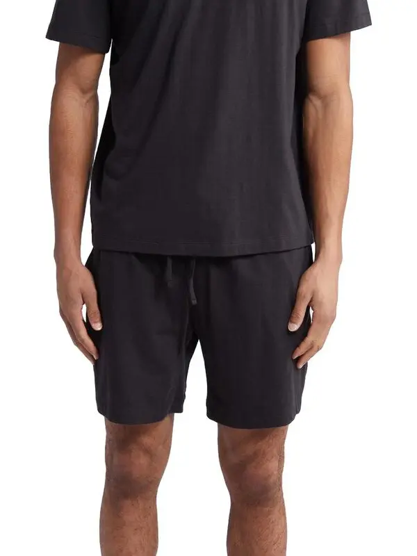 Lunya Slumberknit™ Lounge Shorts - Immersed Black