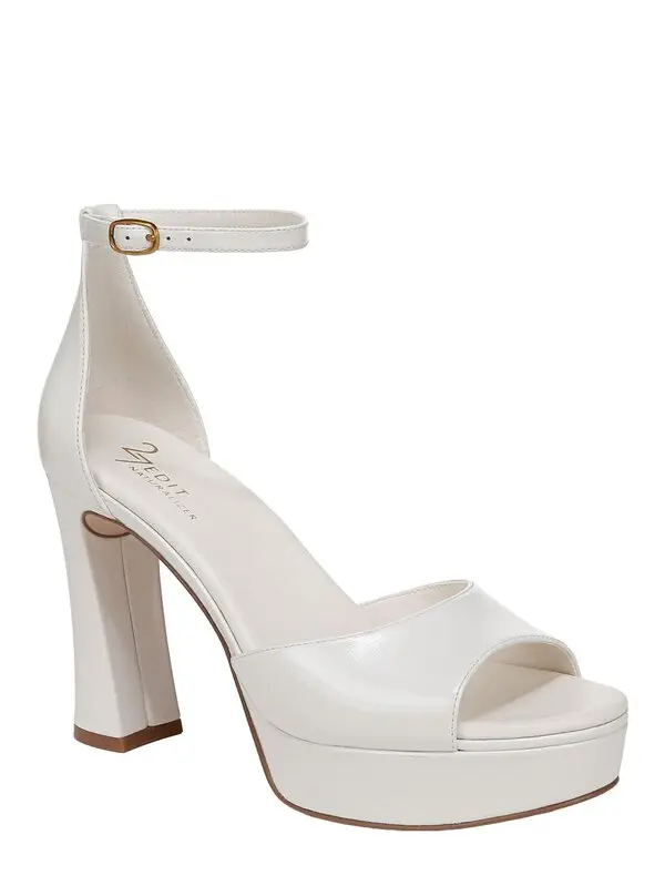 27 EDIT NATURALIZER Delphie Platform Sandals - Warm White