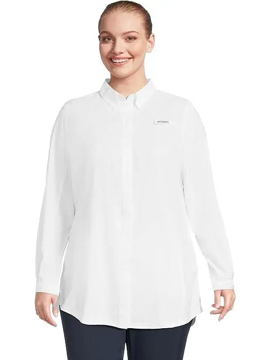 Columbia Tamiamitm Long Sleeve Tunic - White