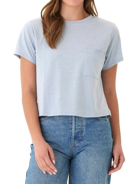 THREADS 4 THOUGHT Shelbie Pocket T-shirt - Sea Mist