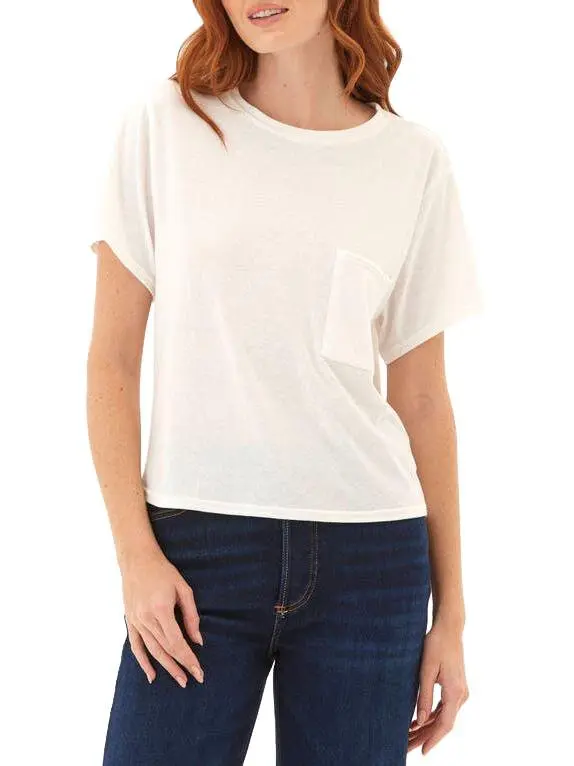 THREADS 4 THOUGHT Shelbie Pocket T-shirt - White
