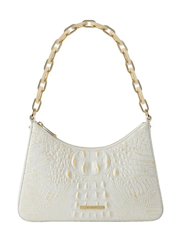 Brahmin Mod Esme Embossed Shoulder Bag - Chantilly