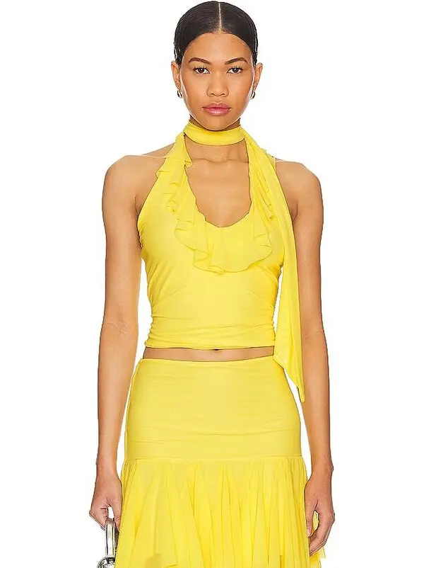Majorelle Clara Top - Yellow