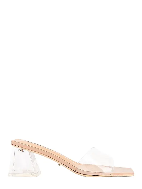 TONY BIANCO Kamira Mule - Clear & Skin