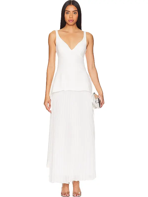 Simkhai Sequoia Gown - White