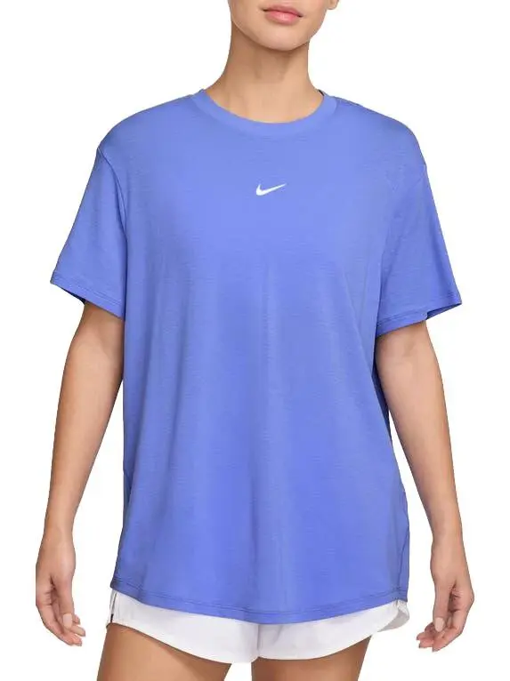 Nike Dri-fit Relaxed T-shirt - Saphre/white