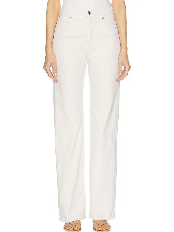 Citizens Of Humanity Annina Wide Leg Jeans - Almondette