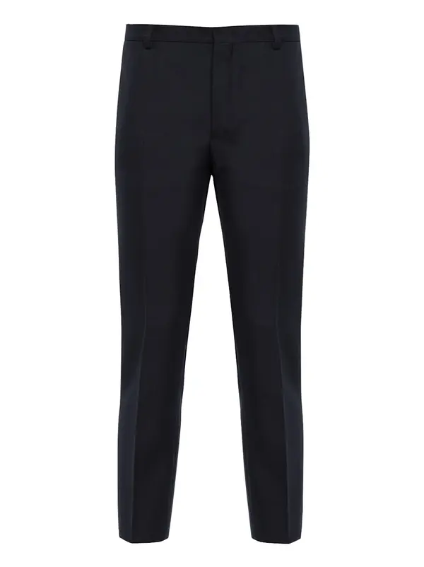 Prada Wool Cashmere Slim Pants - Bleu