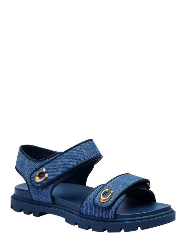 Coach Brynn Sandal - Deep Blue